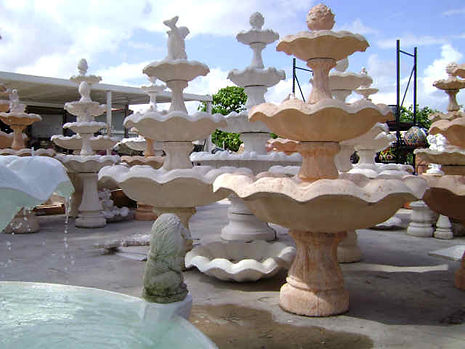 Concrete Fountains | Miami, Fl. USA | Keystone Gardens inc.